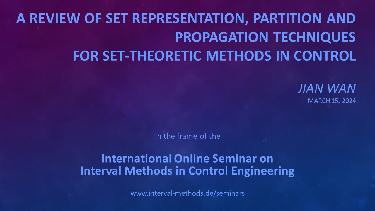 A Review of Set Representation, Partition and Propagation Techniques ...