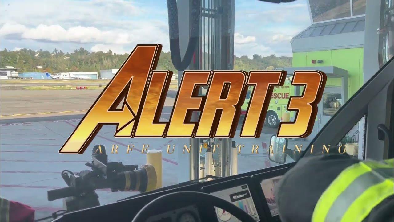 Alert 3 ARFF TRAINING - YouTube