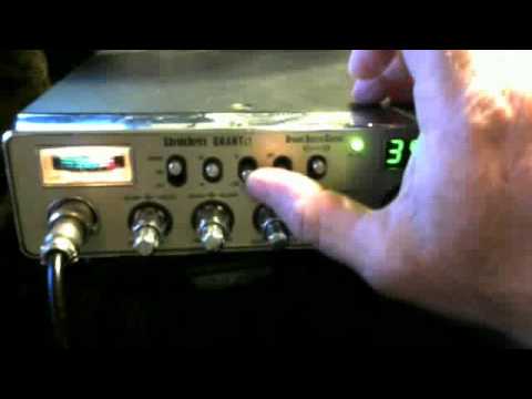 40 meter ham band conversion to uniden grant Part1 - YouTube