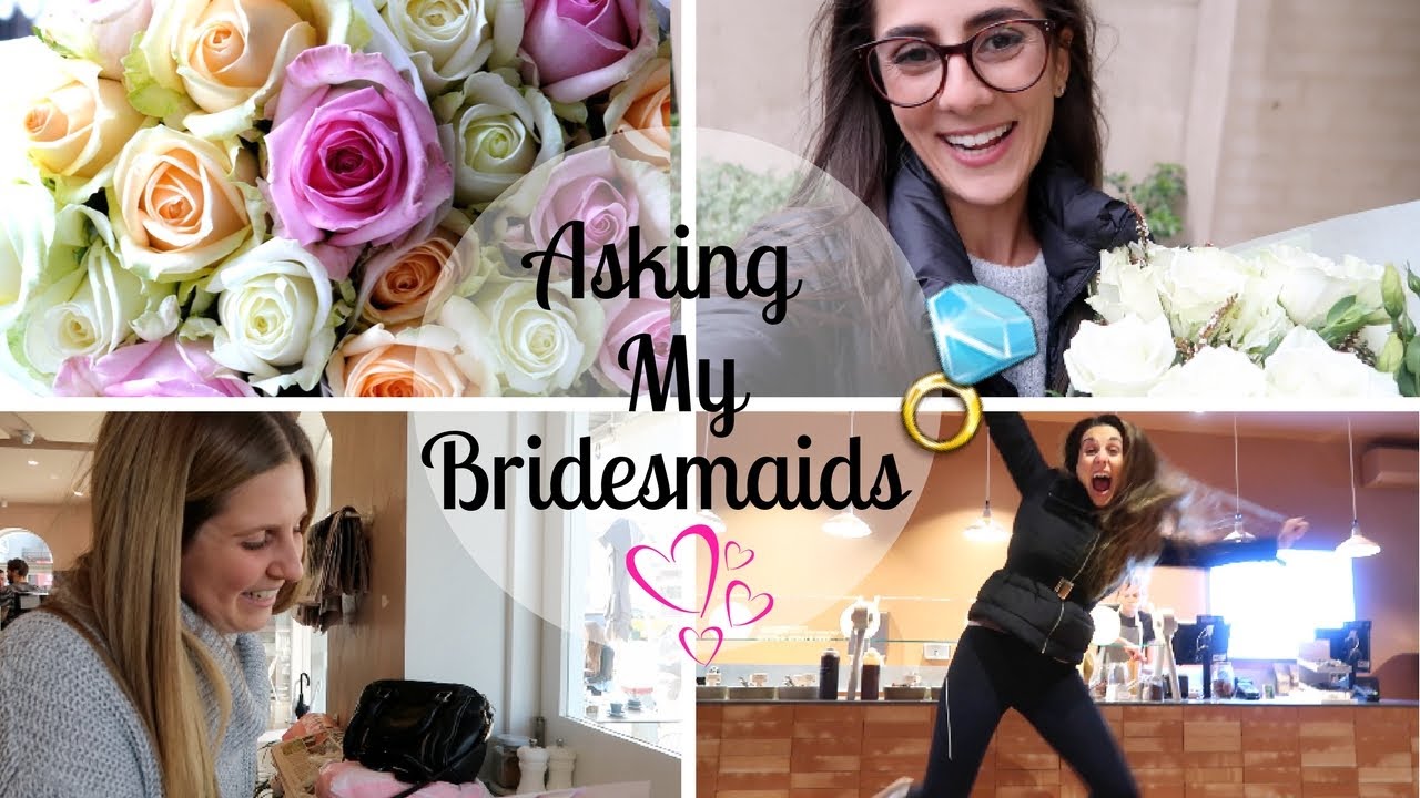 SURPRISING MY BRIDESMAIDS! |Study With Jess Vlogs - YouTube