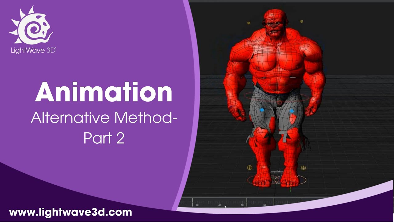 Lightwave 3D Alternative Method Part 2 - YouTube
