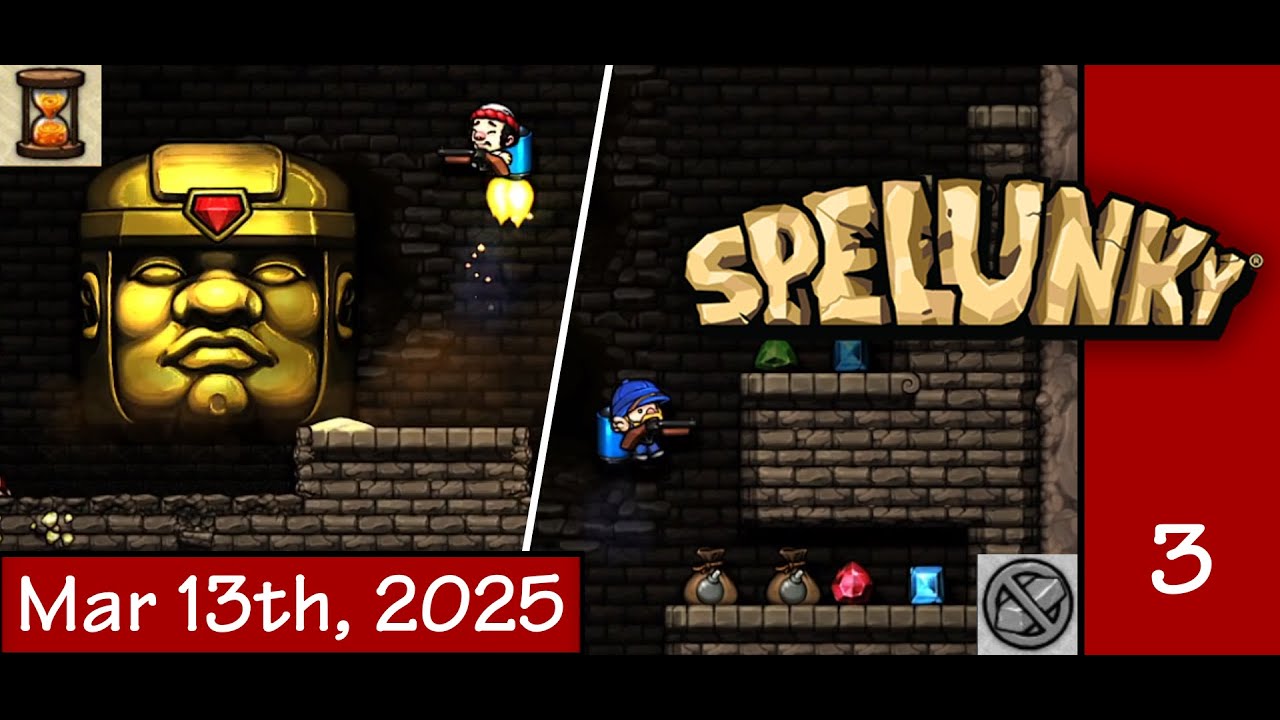 Spelunky : Part 3 - Minecraft Any% Speedrun - YouTube