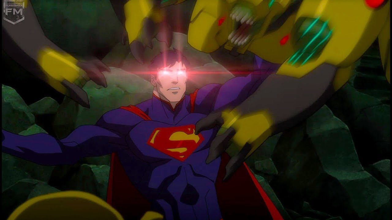 Superman, Batman & Lantern vs Parademons | Justice League: War - YouTube