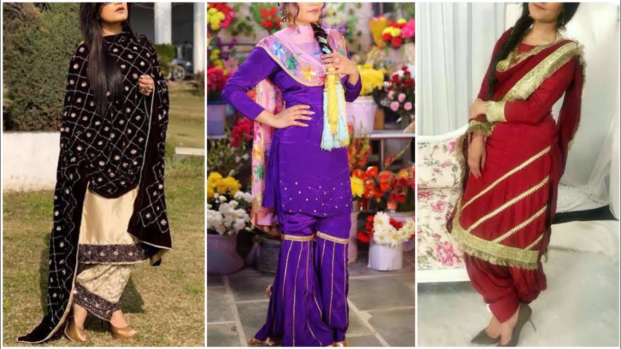 Beautiful & Simple Plain Suit On Lace Designs/Lace Work Suit Designs ...