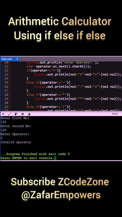 Subscribe @ZafarEmpowers #coding #javaexperts #java #javalanguage #like #subscribe - YouTube