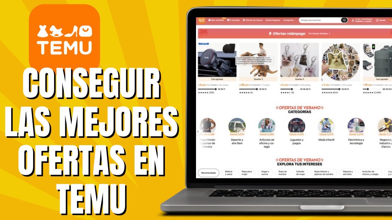 Cómo CONSEGUIR Las Mejores Ofertas En TEMU - YouTube