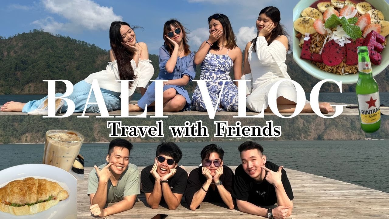 [Bali VLOG 🇮🇩#1] Travel with friends | Beach club | Kintamani | Third ...