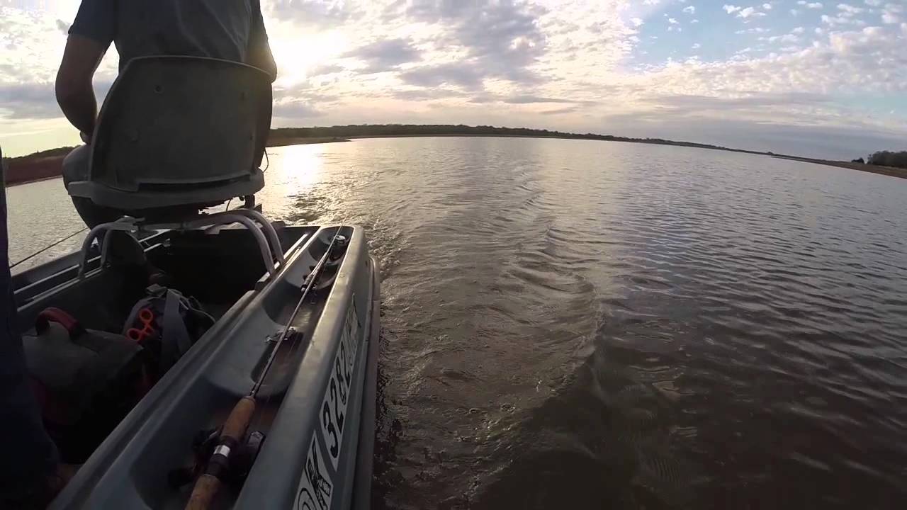 Fishing Langston lake - YouTube