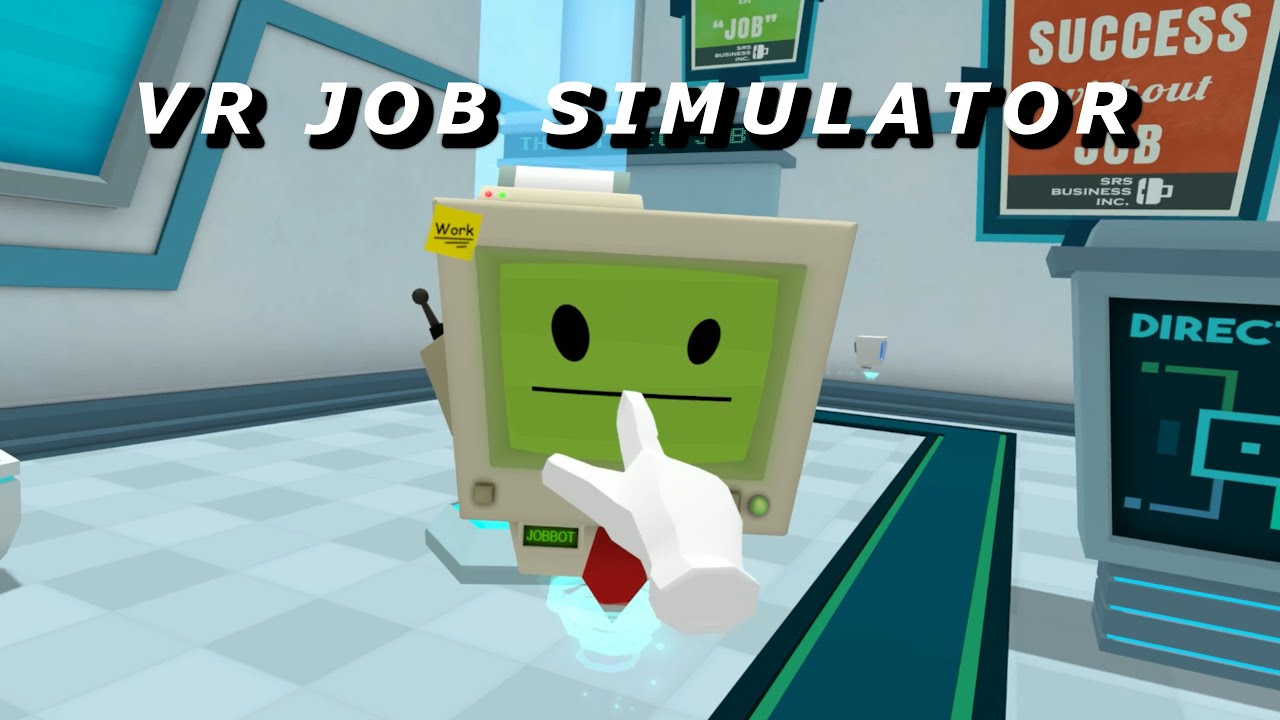 VR job simulator with all in-game mods enabled - YouTube