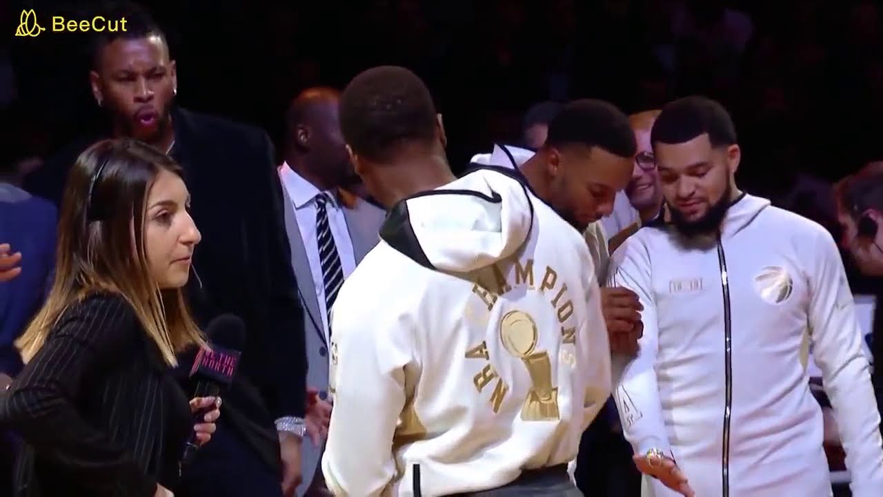 Toronto Raptors Championship Ring Ceremony [NBA] - YouTube