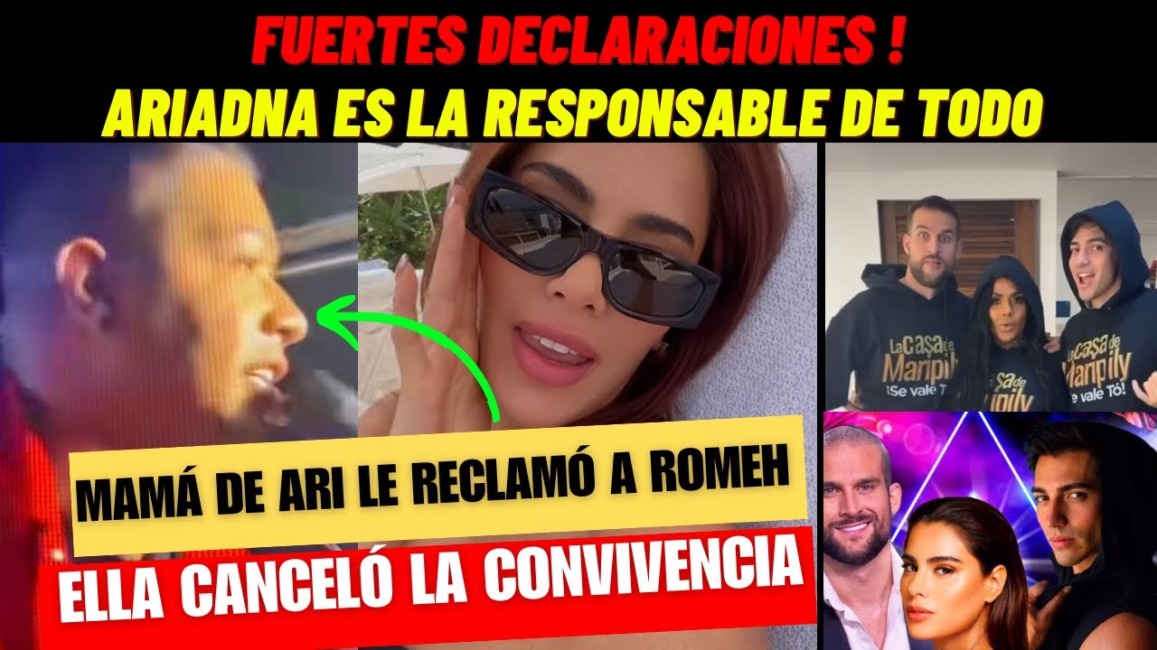 ARIADNA GUTIERREZ CANCELÓ LA CONVIVENVIA CON CLOVIS Y ROMEH: FELIX ...