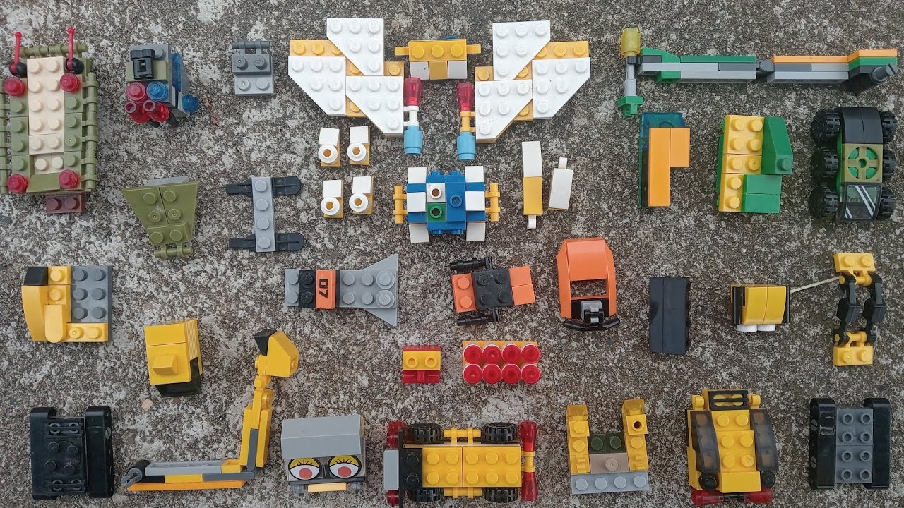 Hunting dan Merakit Mainan Lego Excavator Capit, Kapal Patroli, Jetski ...