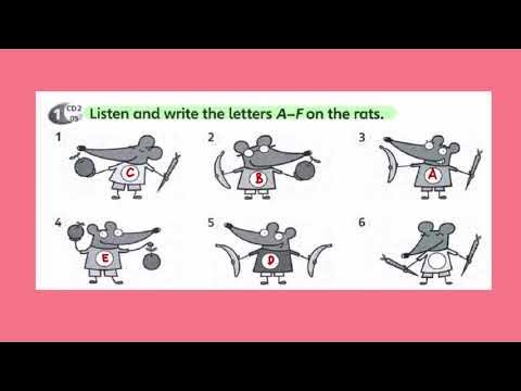 Year 1 (Unit 4 - Lunchtime) - Super Minds workbook page 47 - YouTube