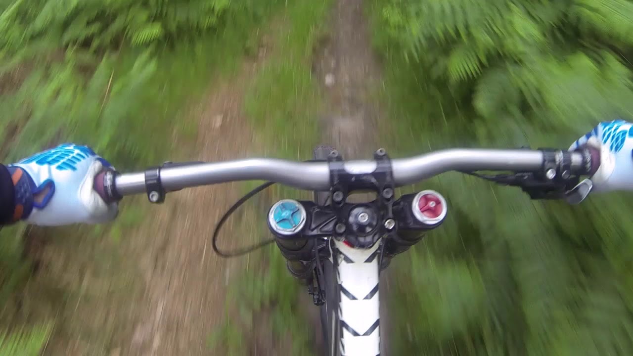 MTB beginners explore Stile Cop at Cannock Chase /// red route , black ...