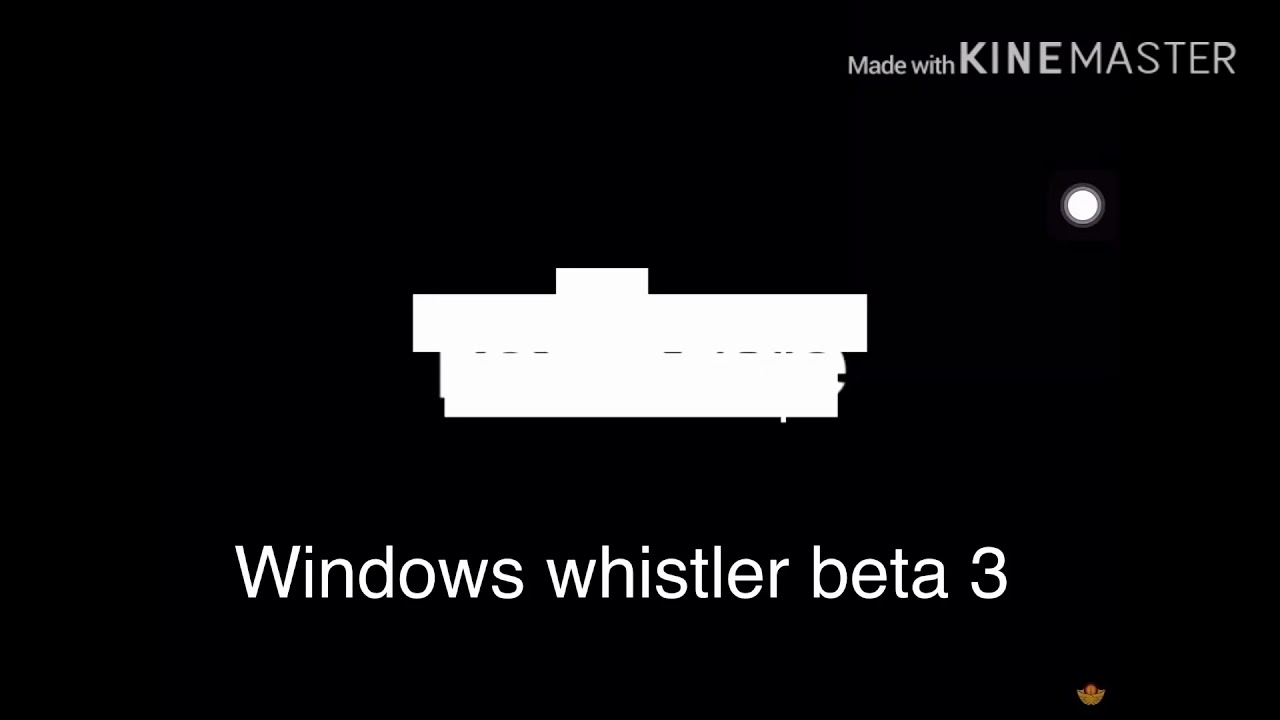 Windows whistler beta 2 - YouTube