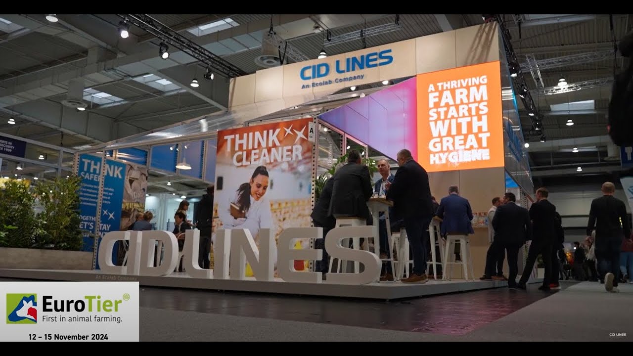 EuroTier 2024: Think Cleaner with Cid Lines an Ecolab Company - YouTube