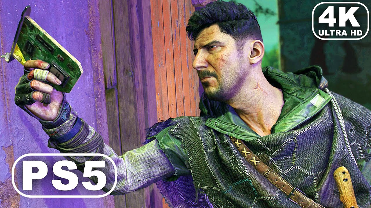 Dying Light 2 PS5 - Hakon & Aiden run from Virals at Night (4K ULTRA HD ...