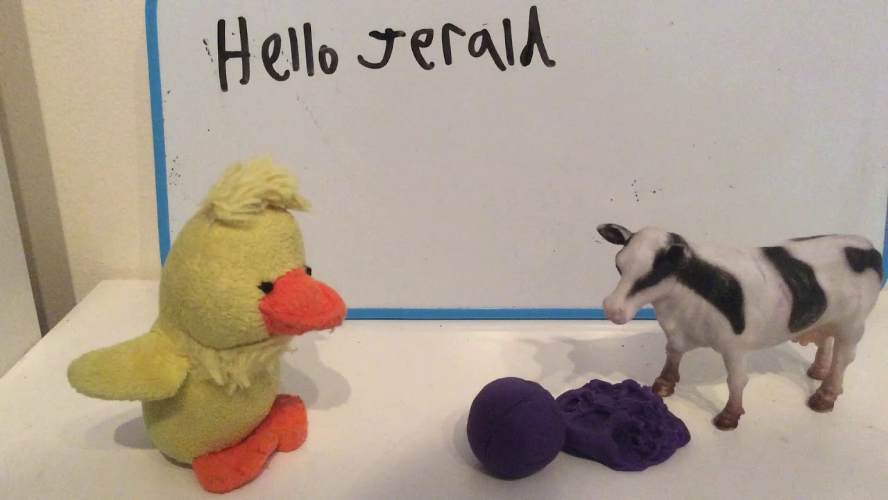 The milkshake cow and play doh - YouTube