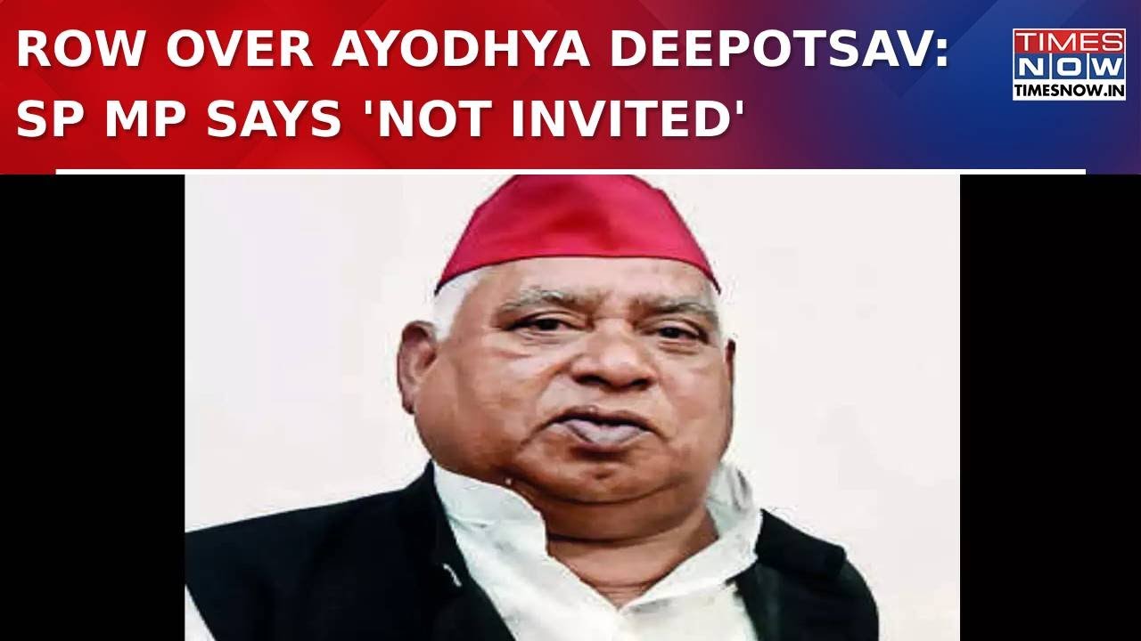 Political Controversy Erupts As SP MP Awadhesh Prasad Claims Not Invited To Ayodhya's Deepotsav ...