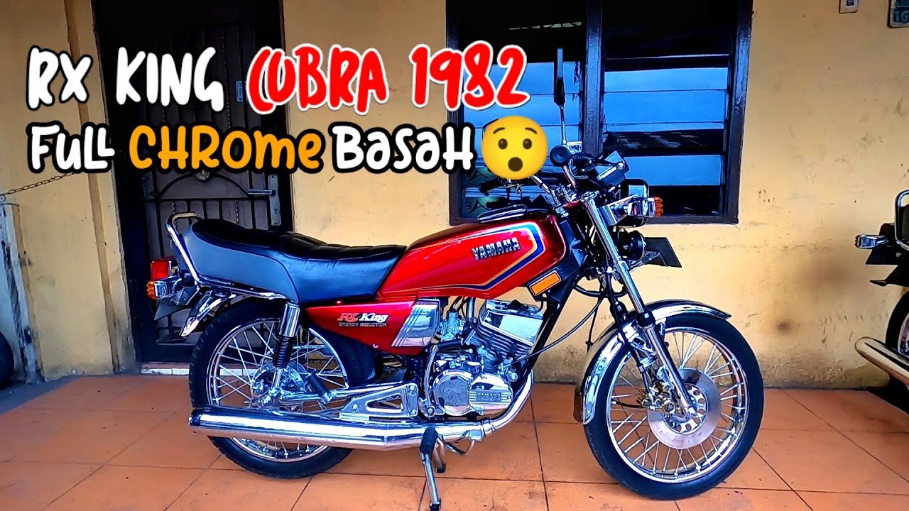 REVIEW JUAL RX KING COBRA 1982 MERAH CABE FULL ORI CHROME BASAH🔥Siapa ...