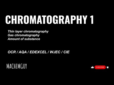 A LEVEL CHEMISTRY EXAM QUESTION WALKTHROUGH - CHROMATOGRAPHY 1 - YouTube