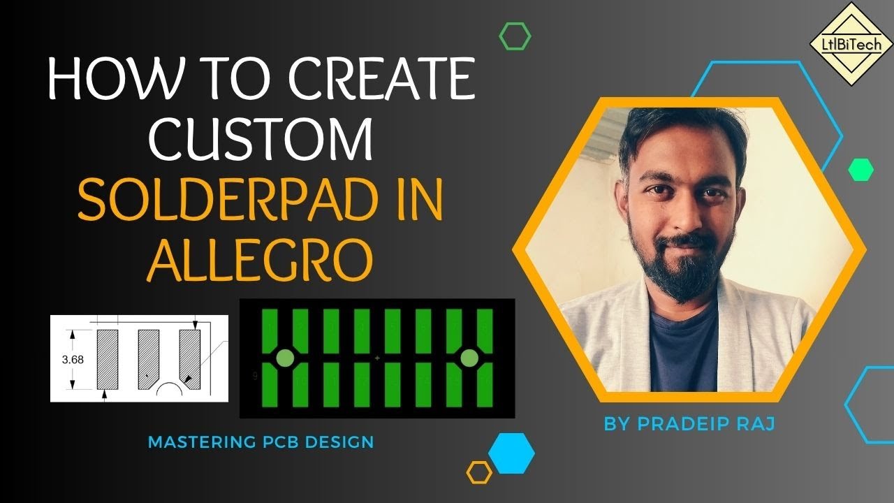 How to Create Custom Solderpad in Allegro | Shape Symbol Creation ...
