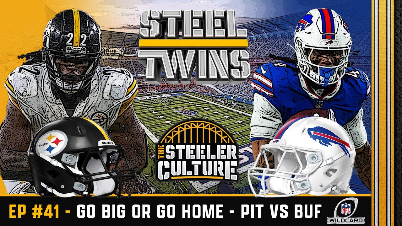 CAN STEELERS PULL OFF THE UPSET? | Steelers Vs Bills Wild Card Playoff ...