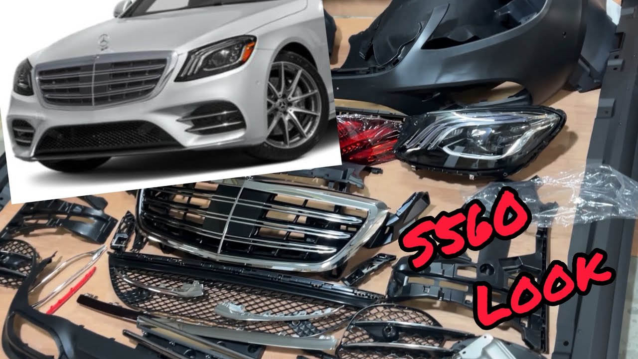 Mercedes S CLASS W222 S560 Style Body Kit Complete Conversion from ...