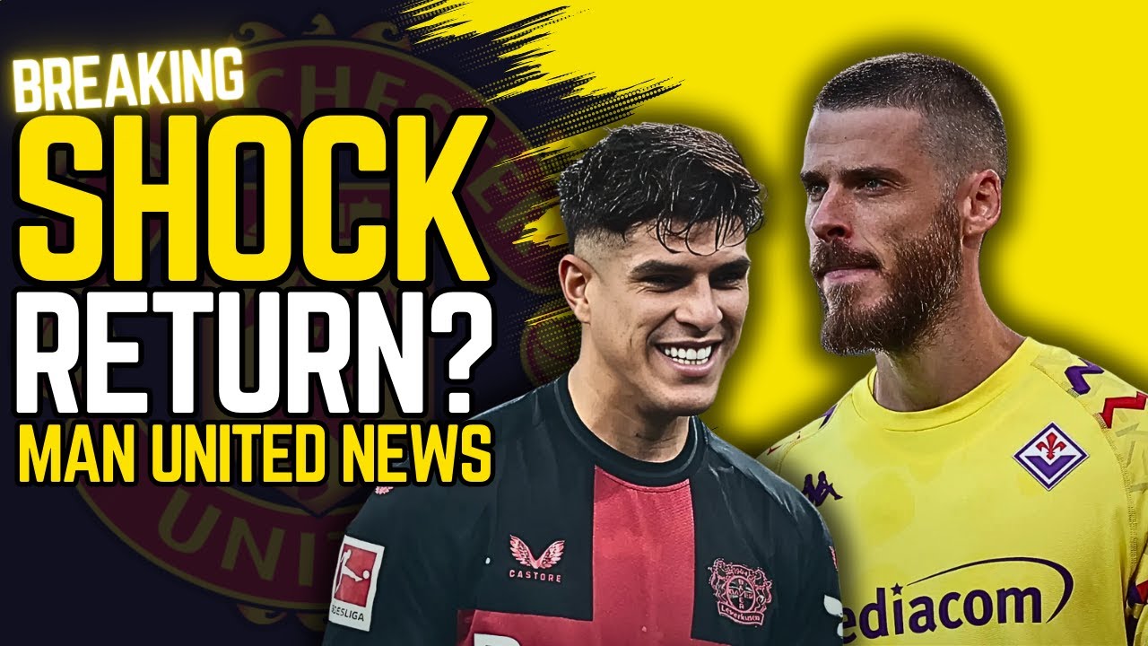 £42M Hincapié Move! De Gea Return & Striker List CUT? Man United News ...