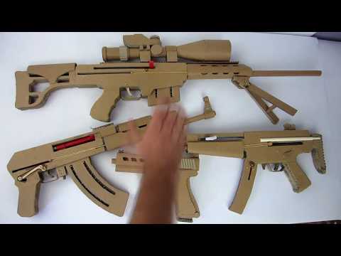 Kartondan Sniper Silahı Nasıl Yapılır