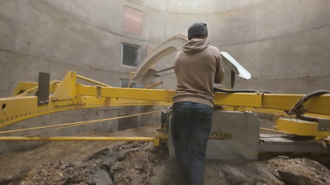 Opening Corn Silage Silo & Selling the International - YouTube