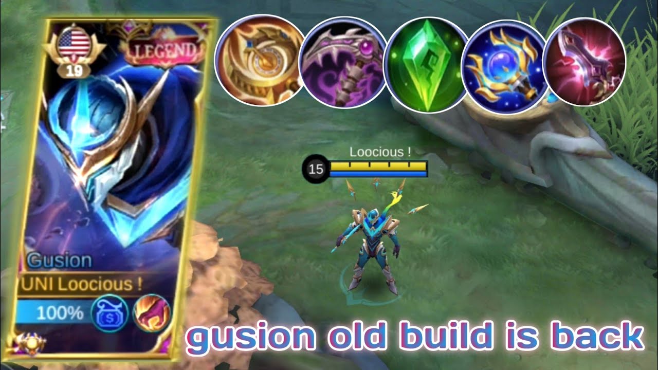 Gusion Old Build Is Broken || Gusion Best Build | Gusion Gameplay -Mlbb ...