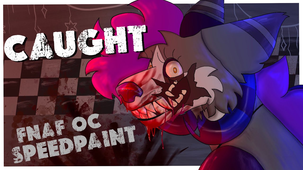 CAUGHT || OC SPEEDPAINT [GORE] - YouTube