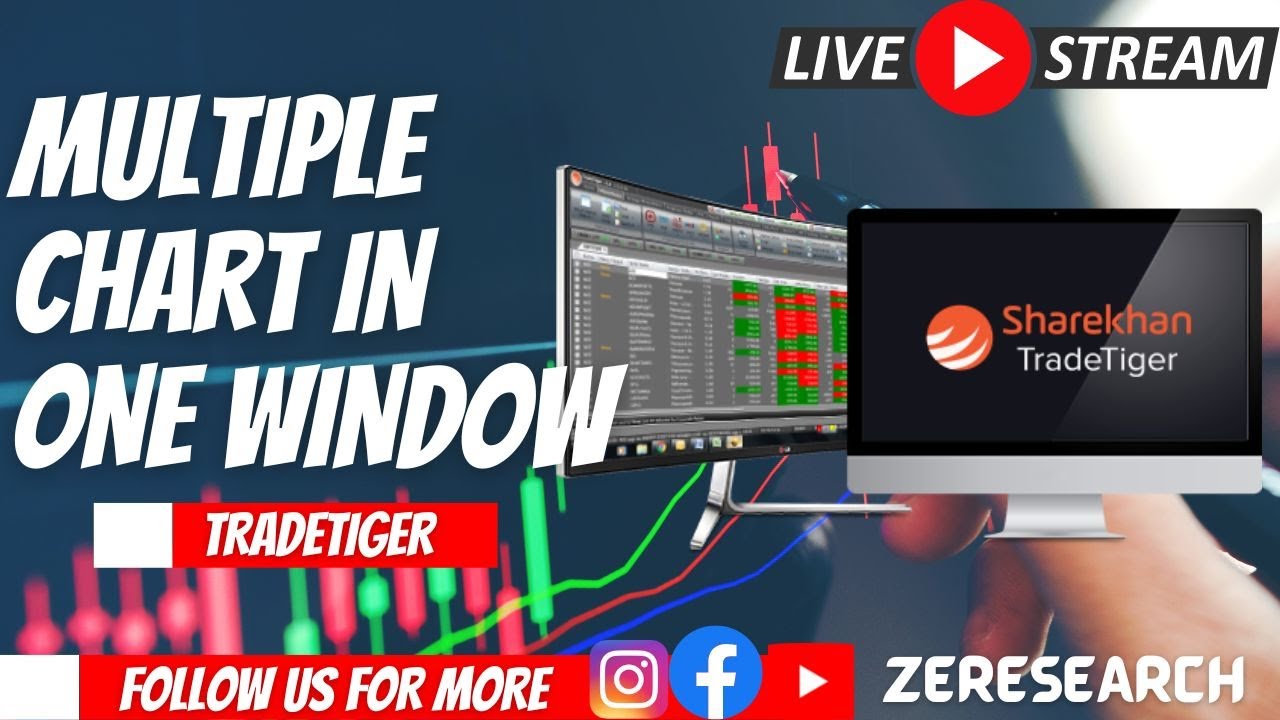 #Sharekhan Multiple Chart in one Window TradeTiger - How to see ...