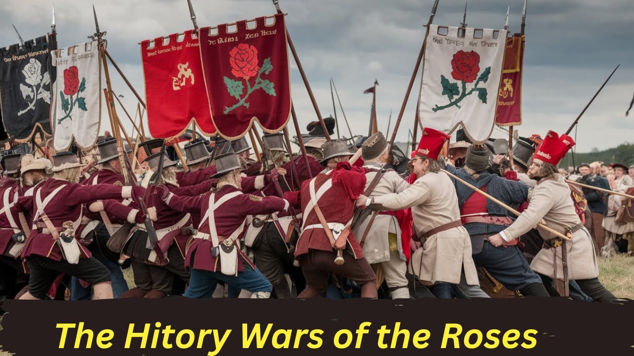 🌹 The Wars of the Roses (1455-1485): Lancaster vs. York ⚔️ | The Rise ...
