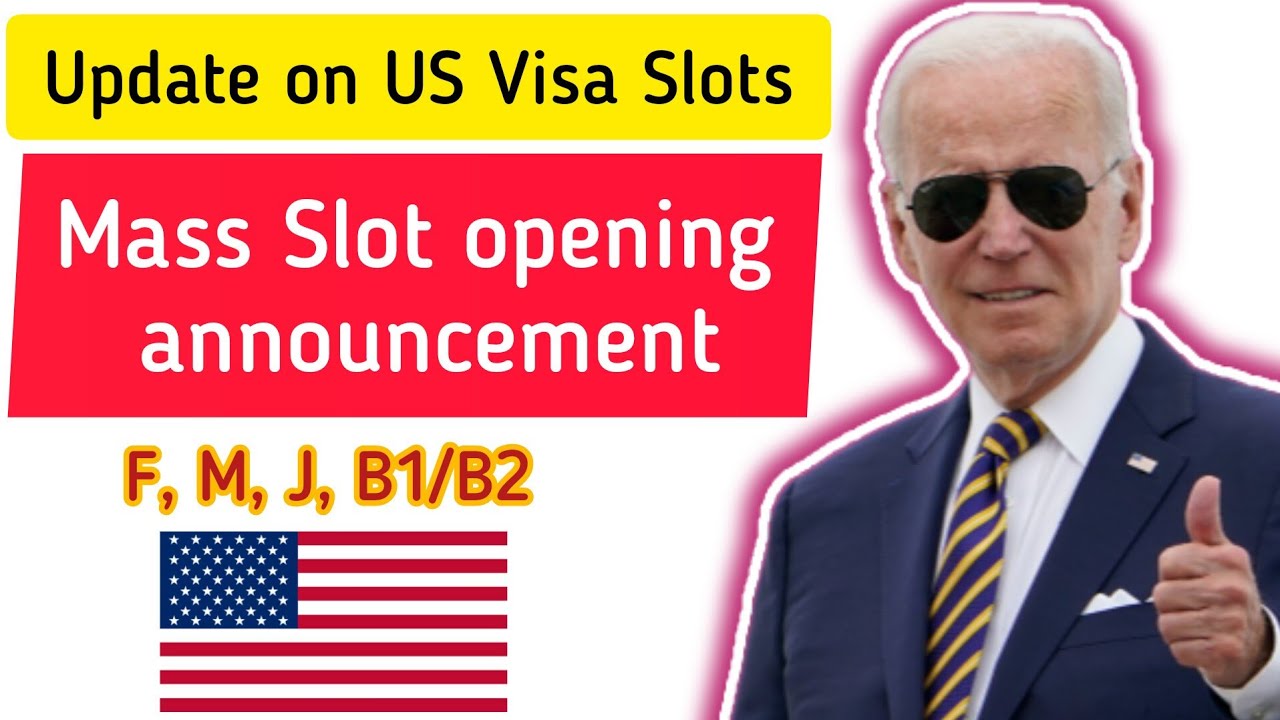 USA Mass Slot Opening Announcement 🇺🇲 | US Slot Update F-1, B1/B2, M-1 ...