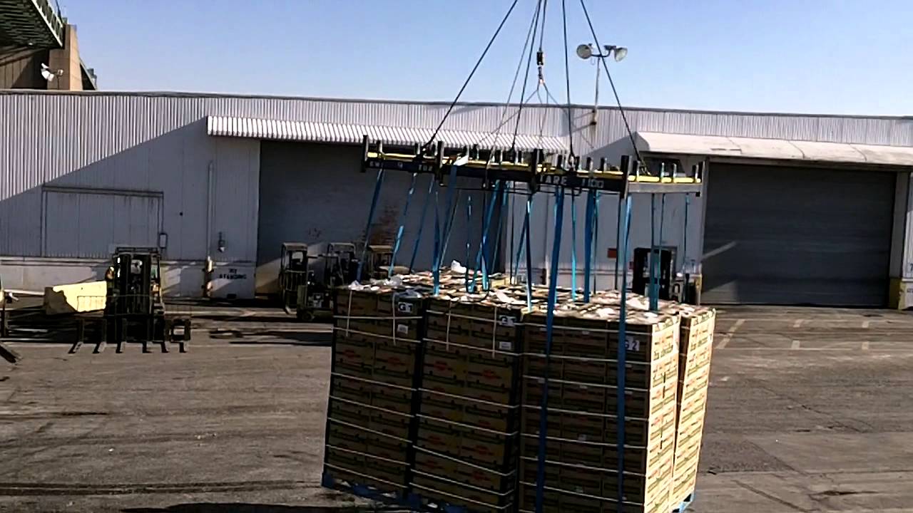 6 pallet sling box - YouTube