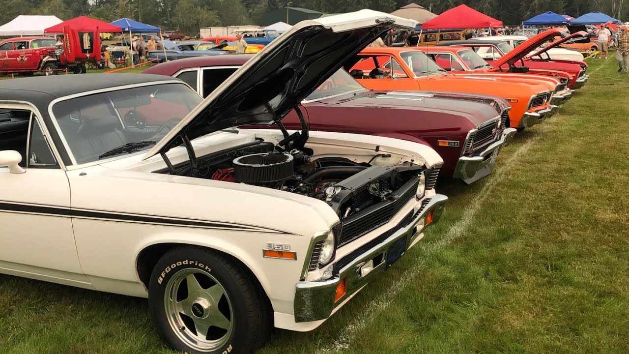 Nova Row @ 2022 Long Beach Rod Run Car Show - YouTube