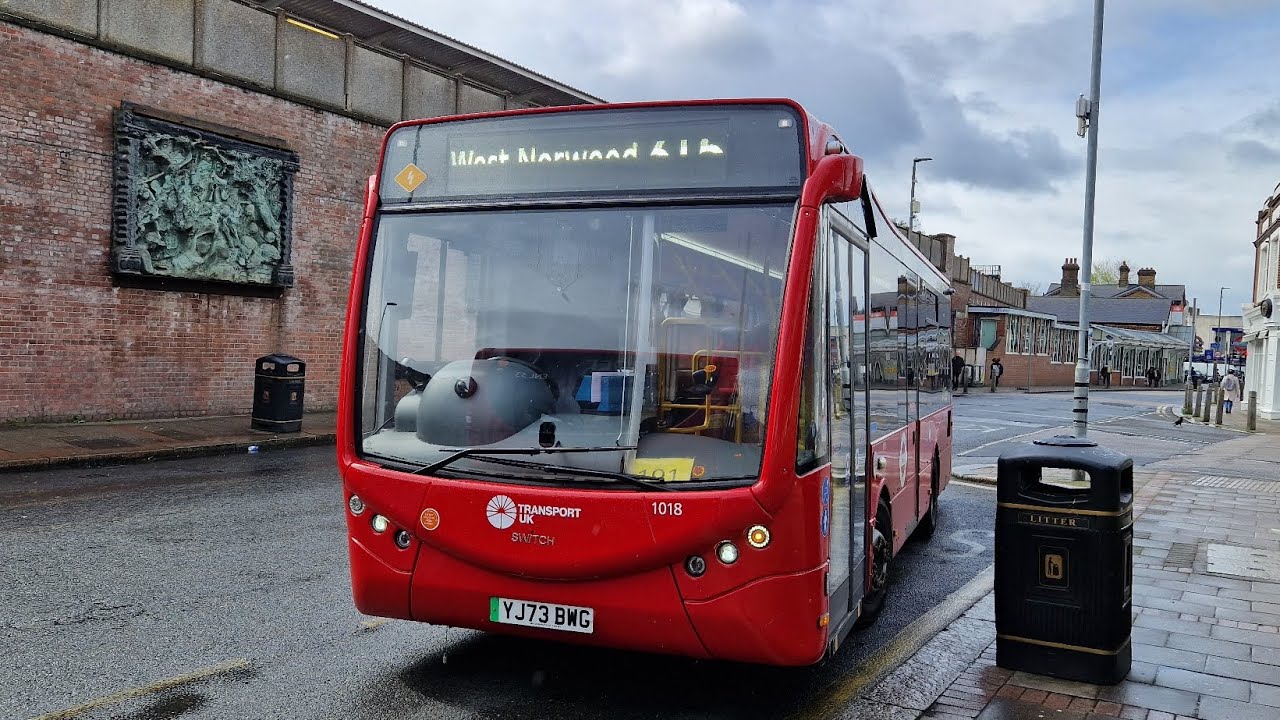 FULL JOURNEY | LONDON BUS 315 WEST NORWOOD - BALHAM (YJ73BWG) 1018 ...