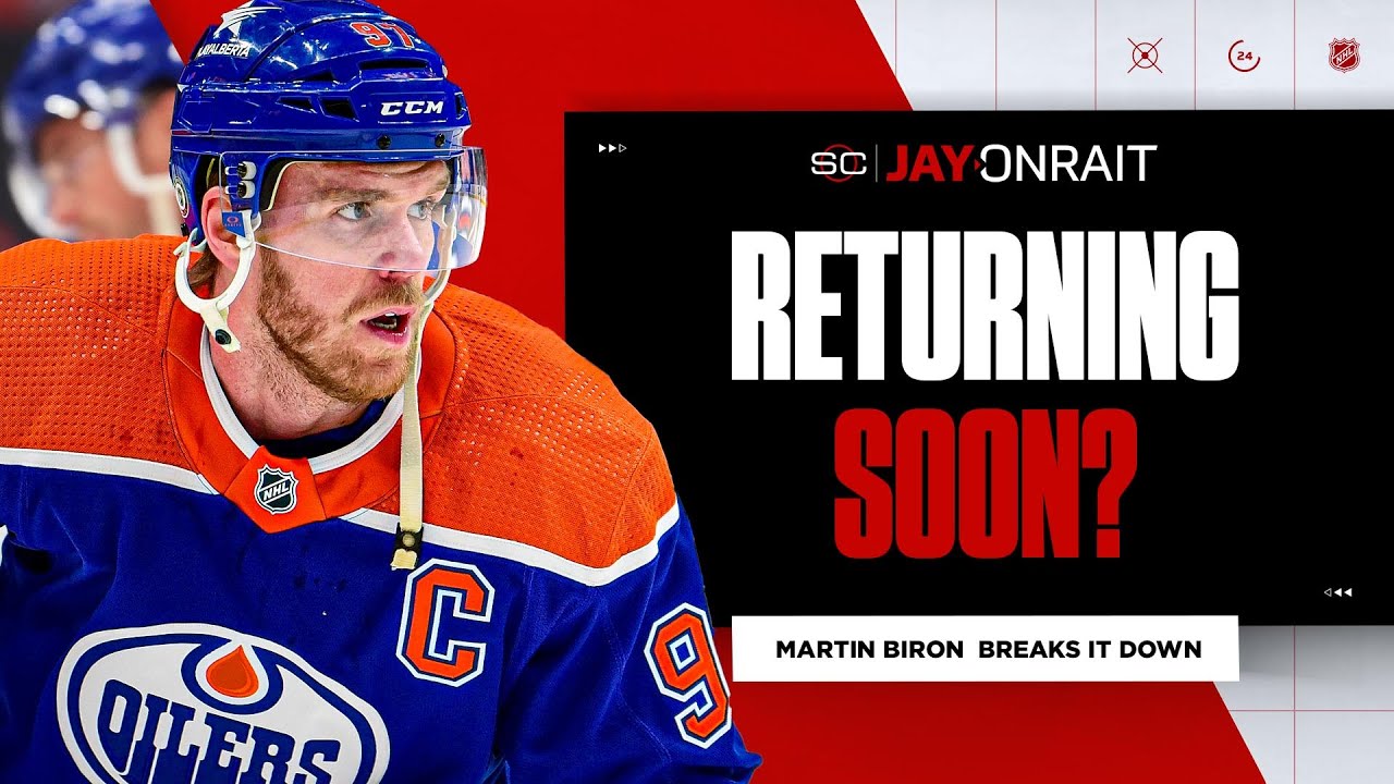 Could we see McDavid back sooner than expected? - YouTube