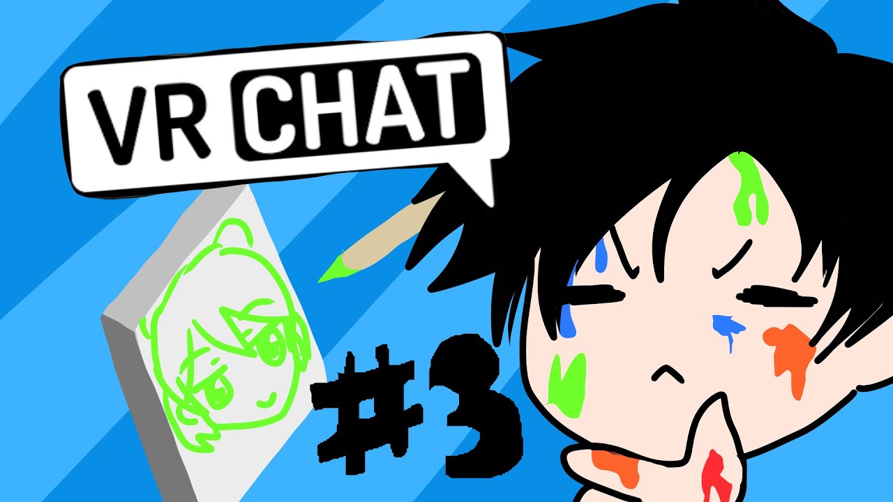 Vrchat Life Drawing #3 - YouTube