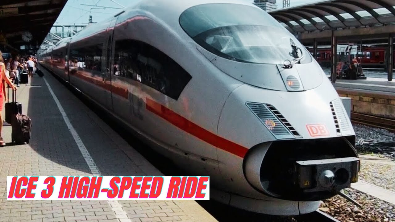 ICE 3 High-Speed Ride: Discover Germany’s Fastest Train from Ulm to ...