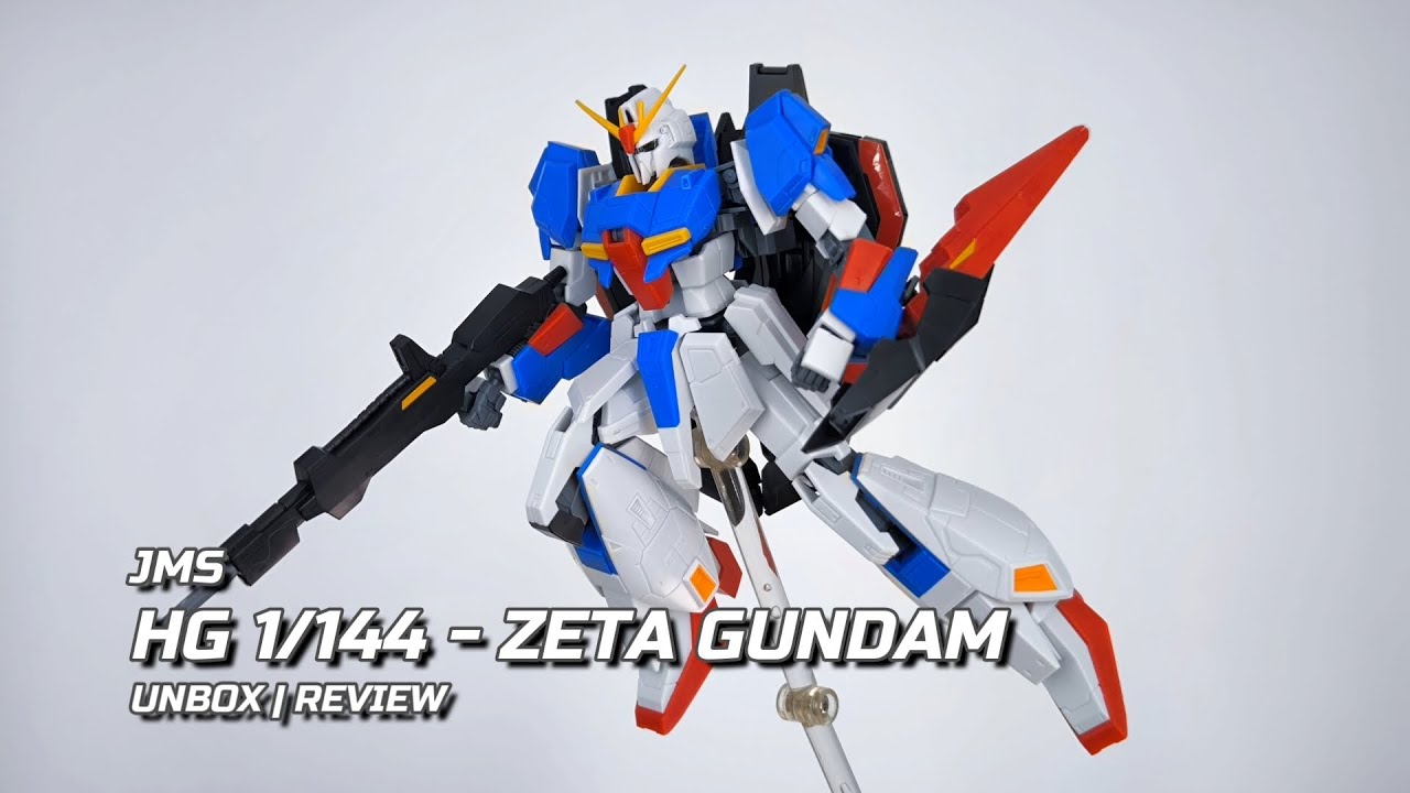 [REVIEW] JMS - HG 1/144 - ZETA GUNDAM - YouTube