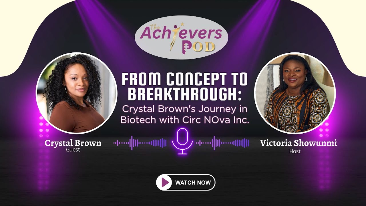 From Concept to Breakthrough: Crystal Brown's Journey - YouTube