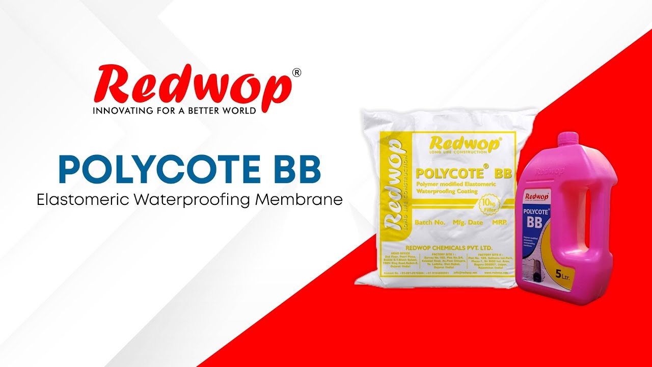 POLYCOTE BB | ELASTROMERIC WATERPROOFING MEMBRANE | REDWOP CHEMICALS ...
