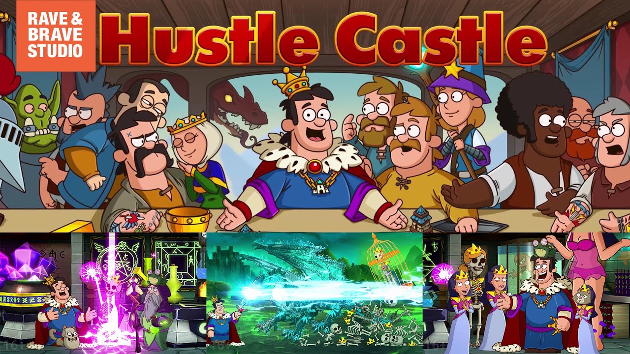 Hustle Castle - game traffic ADS - "Save the princess" - YouTube