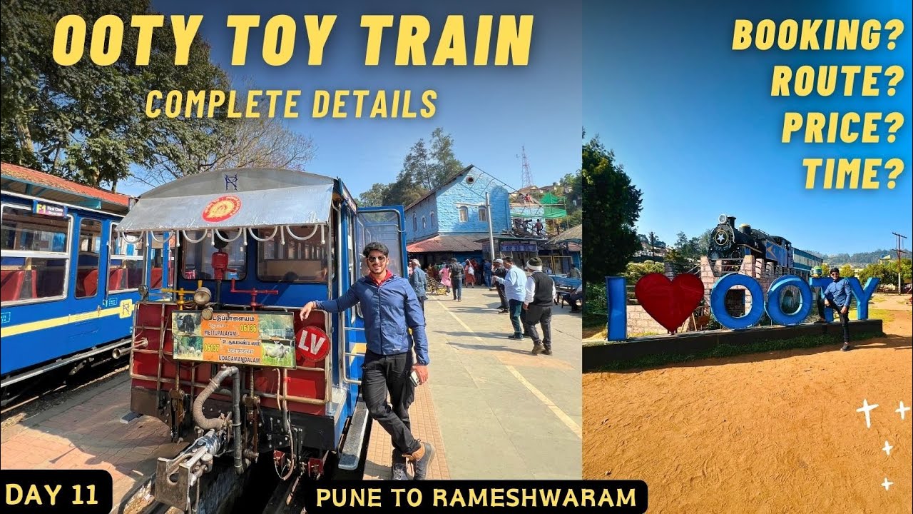Ooty To Conoor Toy Train Complete Details With My First Ride Experience ...