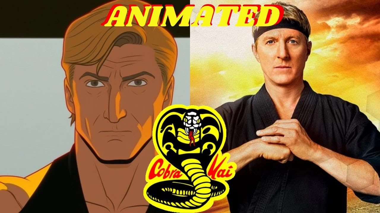 COBRA KAI GOES ANIMATED #cobrakai #ai #netflix - YouTube
