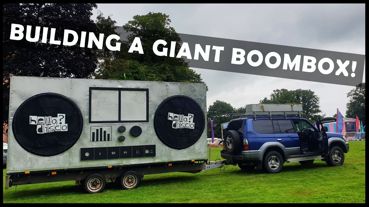 Building a Giant Boombox! - YouTube