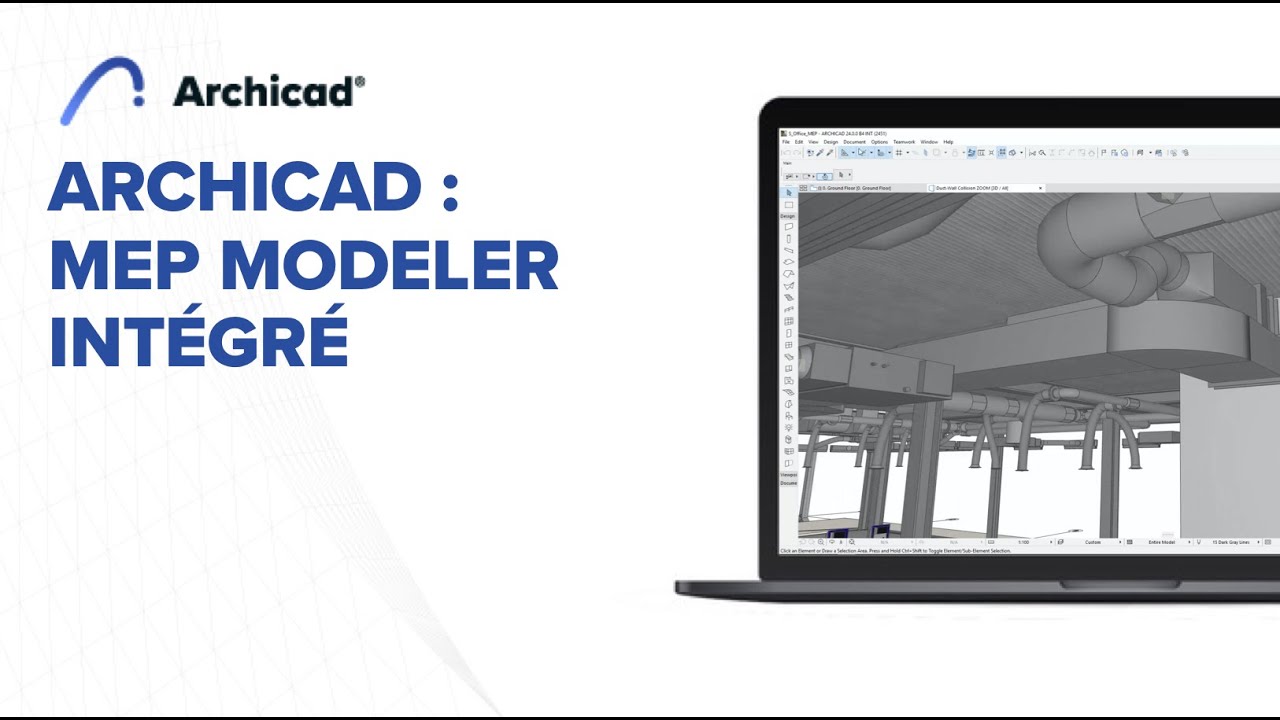 Archicad : MEP Modeler intégré - YouTube